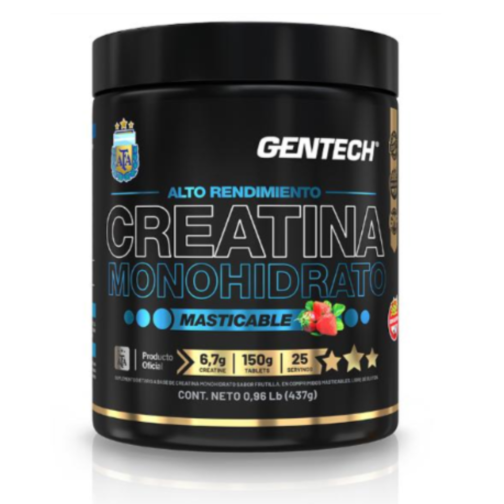CREATINA MASTICABLE 150 COMP GENTECH | Workup