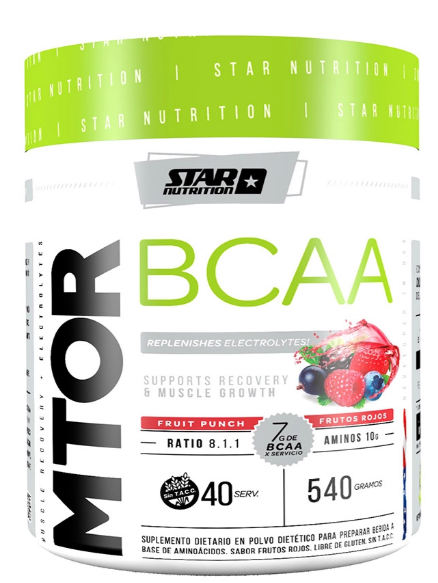 MTOR BCAA 20 SERV / 270g STAR NUTRITION | Workup