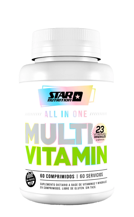 ALL IN ONE MULTIVITAMIN X 60 COMP STAR NUTRITION | Workup