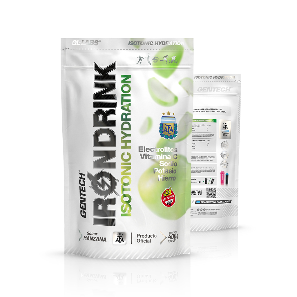 IRON DRINK-ISOTONIC HYDRATION GENTECH | Workup