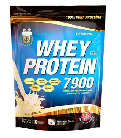PROTEINA WHEY PROTEIN 7900 X 500G GENTECH | Workup